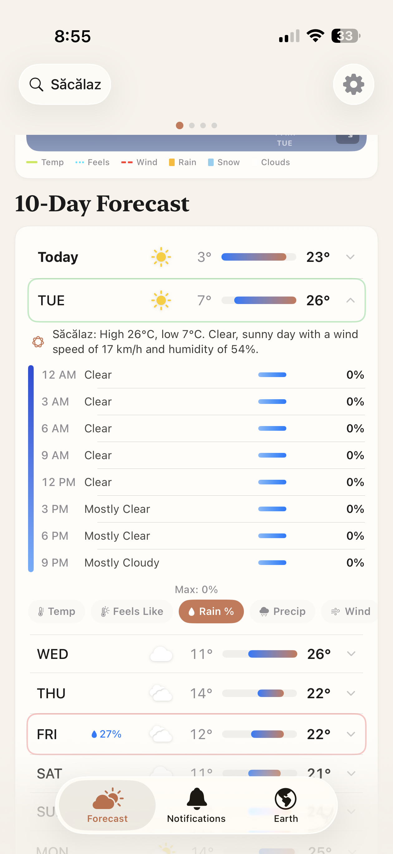Magic Weather — The Earth, live.